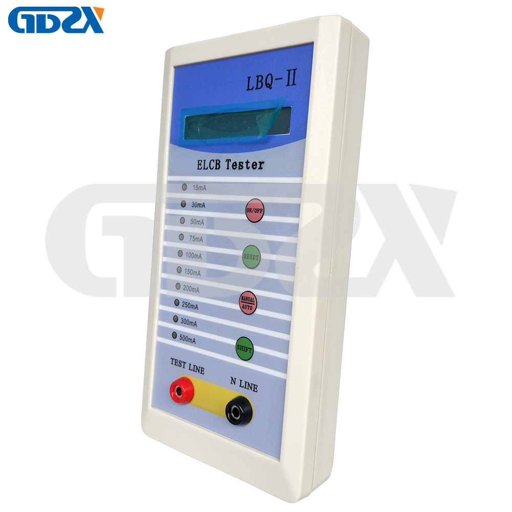 LBQ-II AC220V 380V Handheld RCD Tester Untuk Leakage Protection Switch