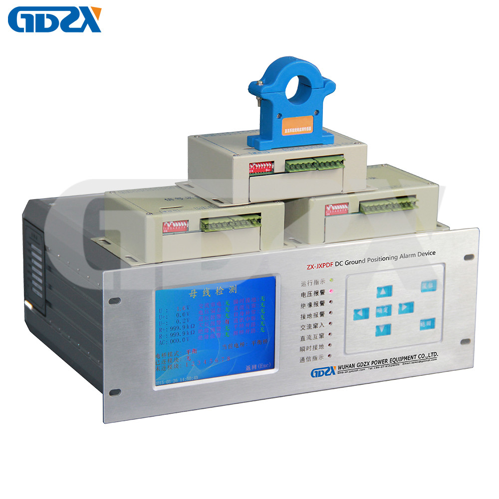 ZX-JXPDF DC 220V 110V 48V 24V Ground Fault Detector Sistem Lokasi dan Alarm